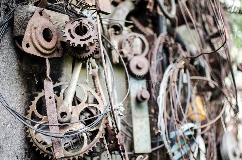 Vintage stock photo. Image of ruins, dead, ancien, rust - 68778426