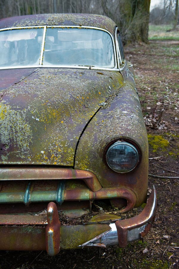 Vintage Old Car, Rust, Rusting Stock Image - Image of transportation ...