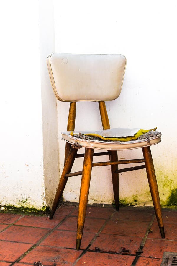 Vintage Old Chair Design Symbol Comfortable Fashion Stock Photo - Image ...