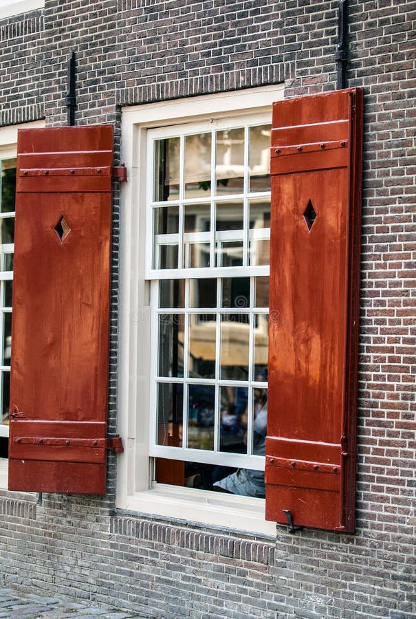 Vintage Old European Window Photo Stock Photo - Image of projects ...