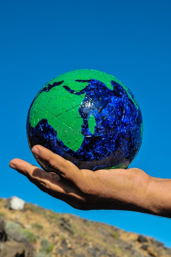 Vintage Old Globe Earth stock photo. Image of world, planet - 38366854