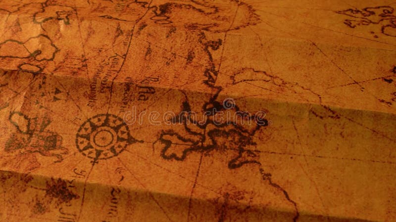 Vintage Old Map stock video. Video of nation, explore - 85721897