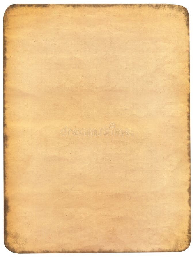 Old Paper with Patterned Vintage Frame Stock Image - Image of design ...