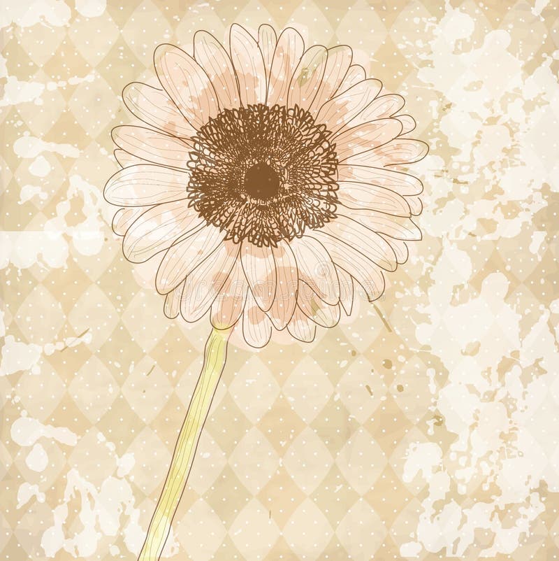 Old Paper Flower Background Frame Stock Illustrations – 37,445 Old ...