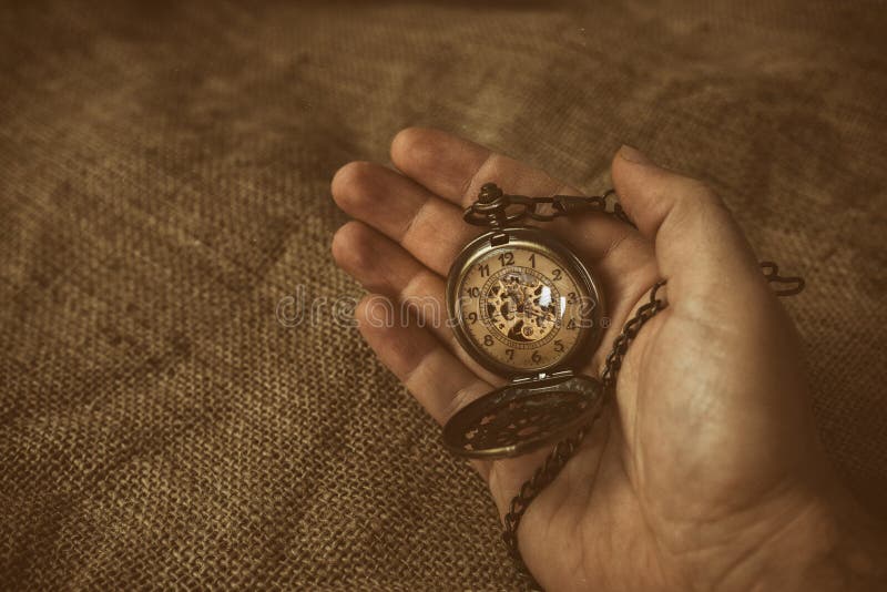 Vintage Old Pocket watch stock image. Image of elegant - 83739895
