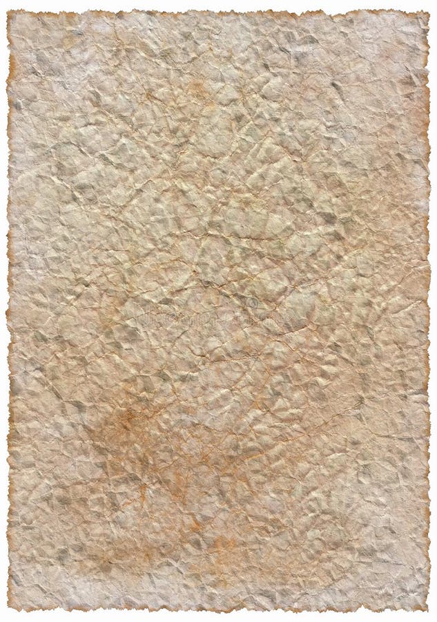 Vintage Isolated Old Retro Ripped Paper Picture. Image: 6152665