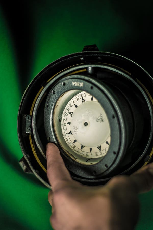 Vintage Old Russian Compass Stock Photo - Image of ways, west: 34565056