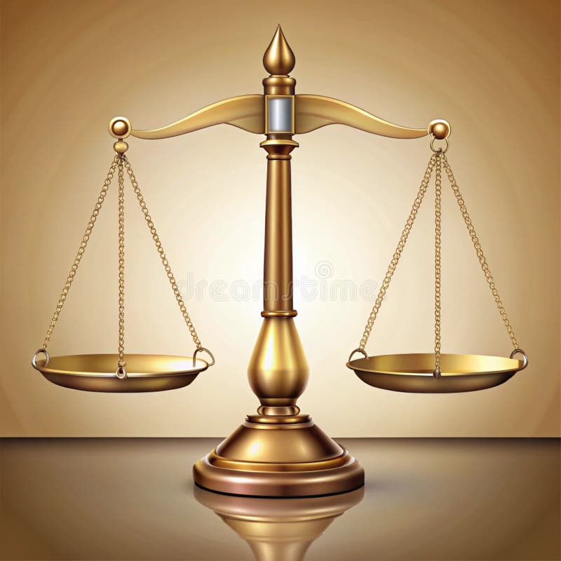 Vintage Old Scale and Weights Vector Illustration Stock Illustration ...