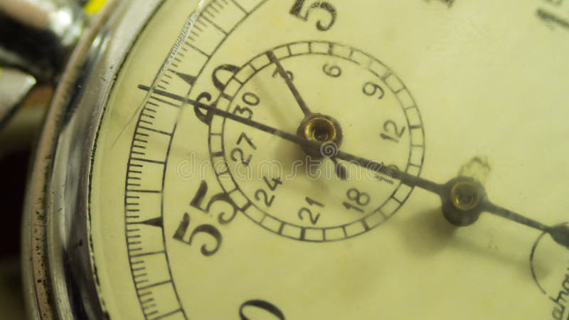 Vintage old stopwatch stock image. Image of golden, pocket - 64595045