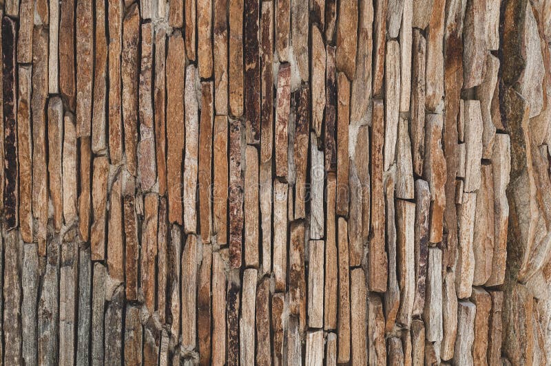 Vintage Old Wall Thin Sandstone Stone Slabs, Masonry is Layered ...