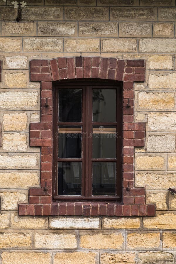Vintage Old Window stock photo. Image of wall, front - 54667544