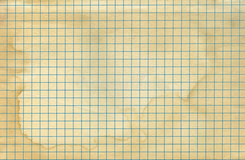 Vintage Old Worn Math Paper Stock Image - Image of ancient, backdrop ...