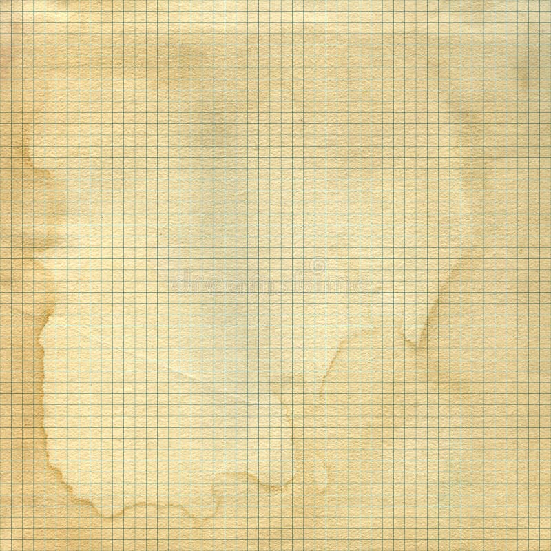 Vintage Old Worn Math Paper Stock Photo - Image of empty, closeup: 71274266