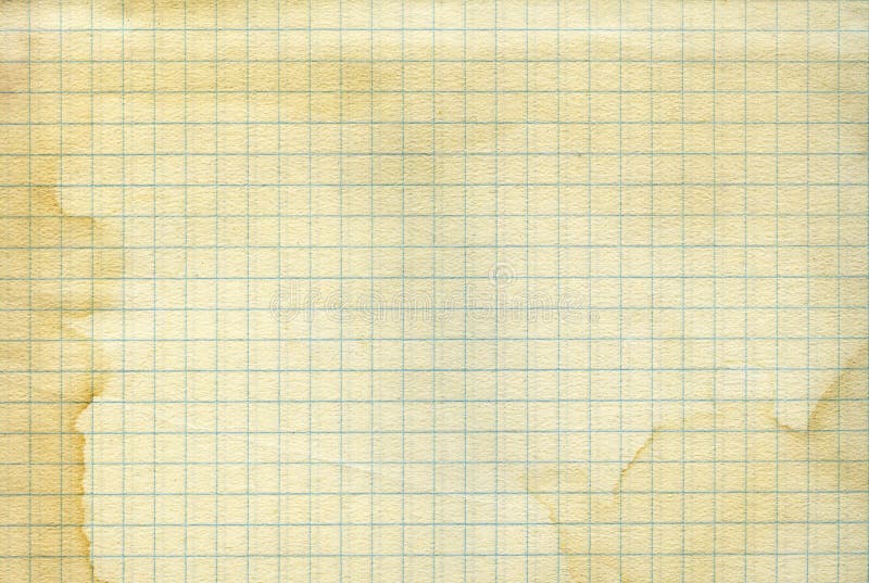 Vintage Old Worn Math Paper Stock Photo - Image of messy, blank: 229813536