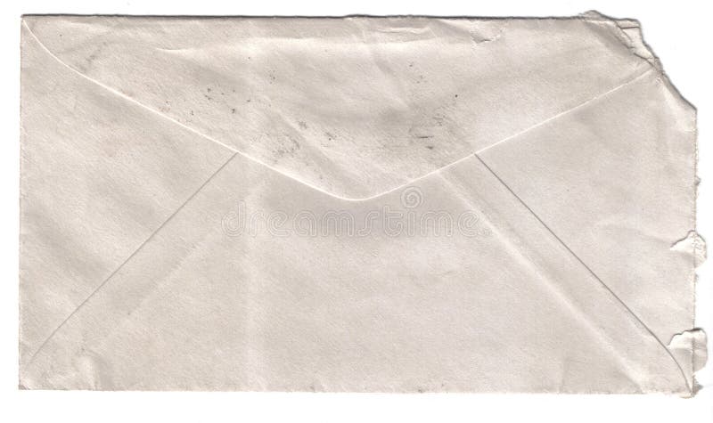 Vintage open Post Cover stock photo. Image of word, postmark - 21418544