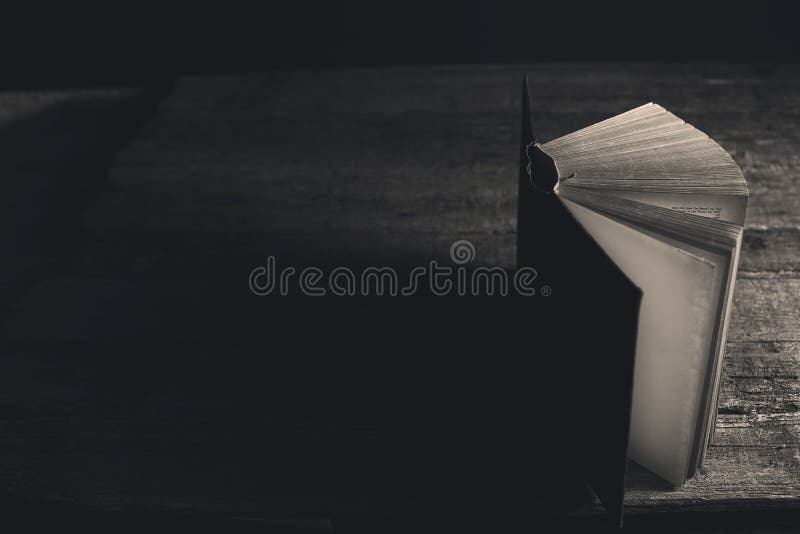 Vintage opened book stock image. Image of book, school - 96651527