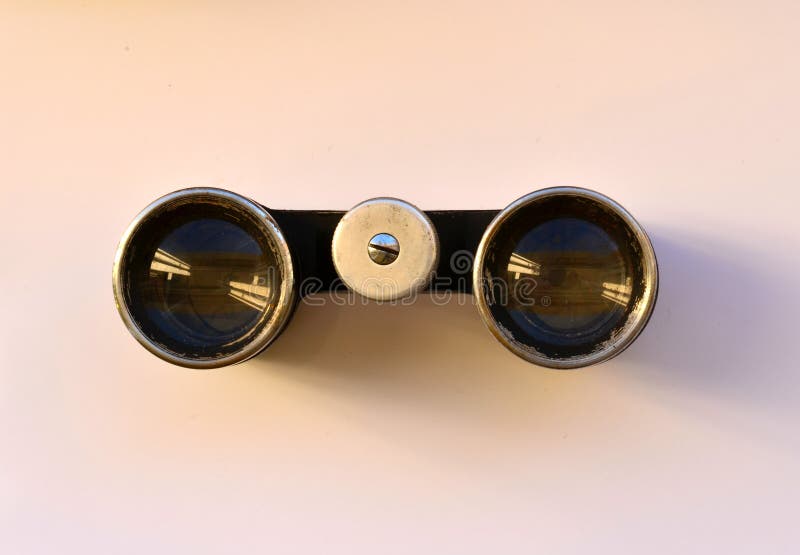 Vintage opera binoculars stock image. Image of binoculars - 30377127