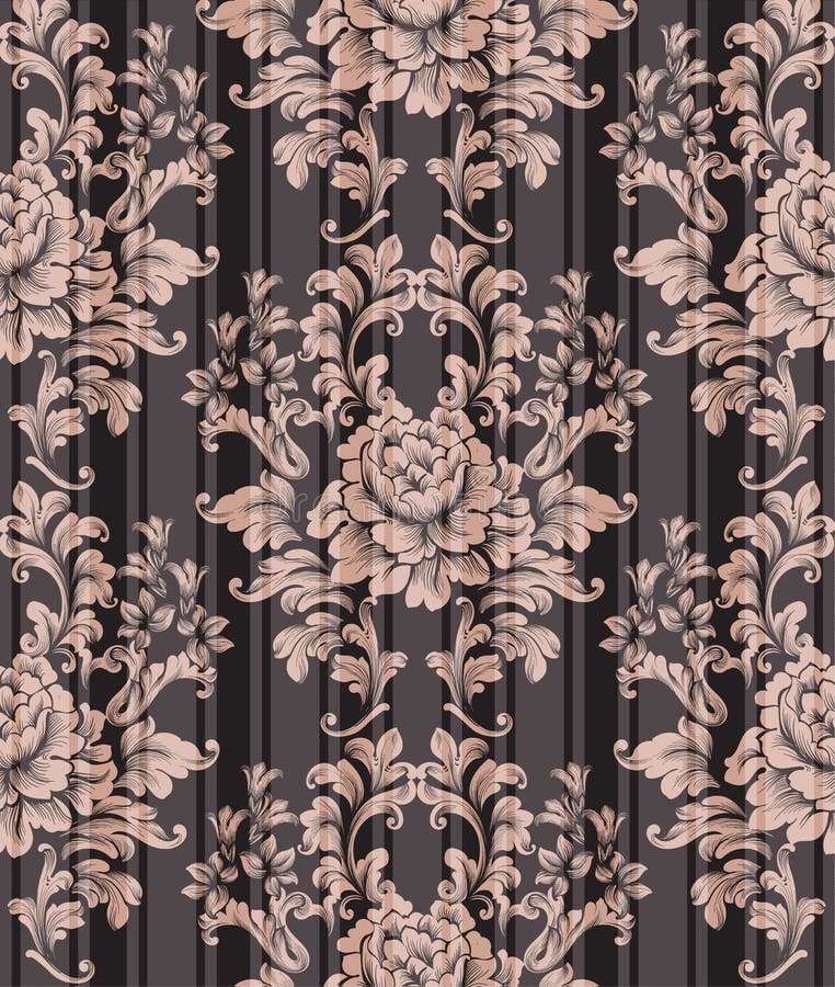 Vintage Royal Pattern Background Stock Illustrations – 168,706 Vintage ...