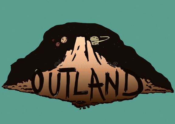 Vintage outland image stock illustration. Illustration of symbol ...