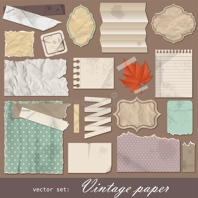 Vector Retro Recipe Card Layout Stock Vector - Illustration of ...