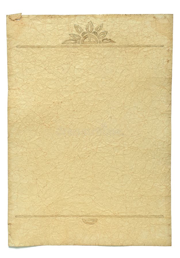 Vintage Prize Certificate Paper Texture Background Stock Image - Image ...