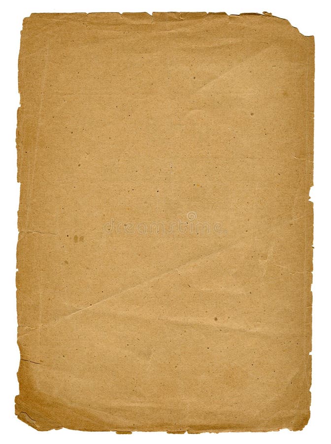 Old paper stock photo. Image of vintage, aged, frame, torn - 6963708