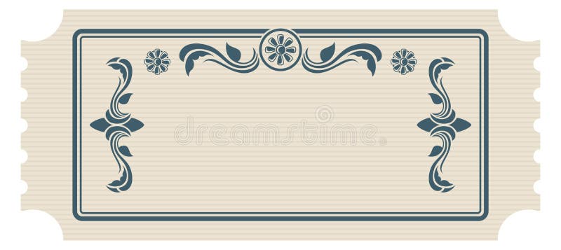 Circus Ticket Border Stock Illustrations – 231 Circus Ticket Border ...
