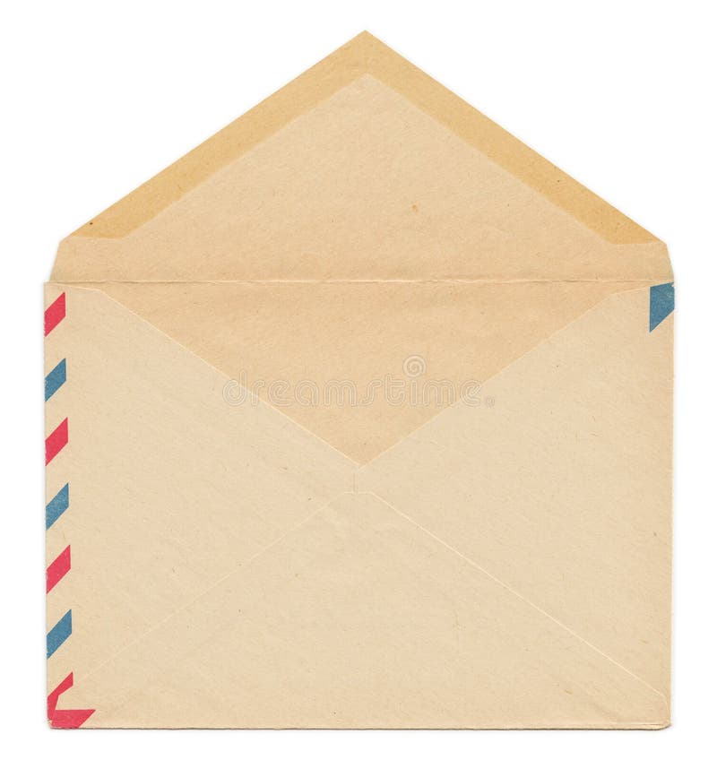 Old envelope back side stock image. Image of blue, cover - 16052989