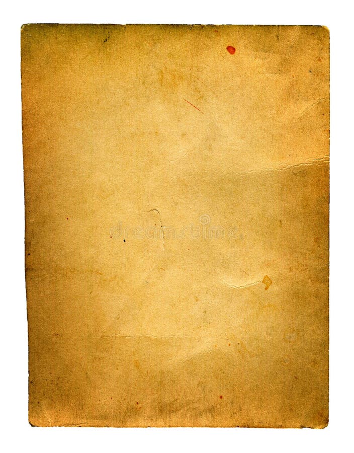 Vintage Paper isolated stock photo. Image of closeup - 164136204