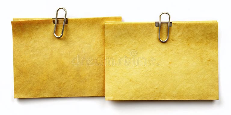 Vintage Paper Notes with Rustic Clips a Panoramic Elegant Background ...