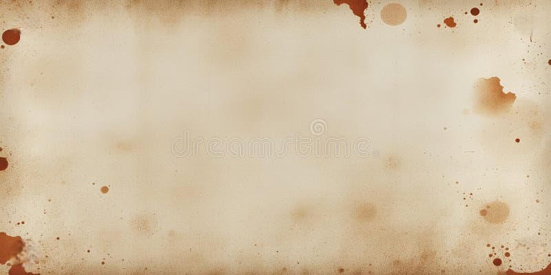 Vintage Paper Texture with Brown Stains Stock Illustration ...