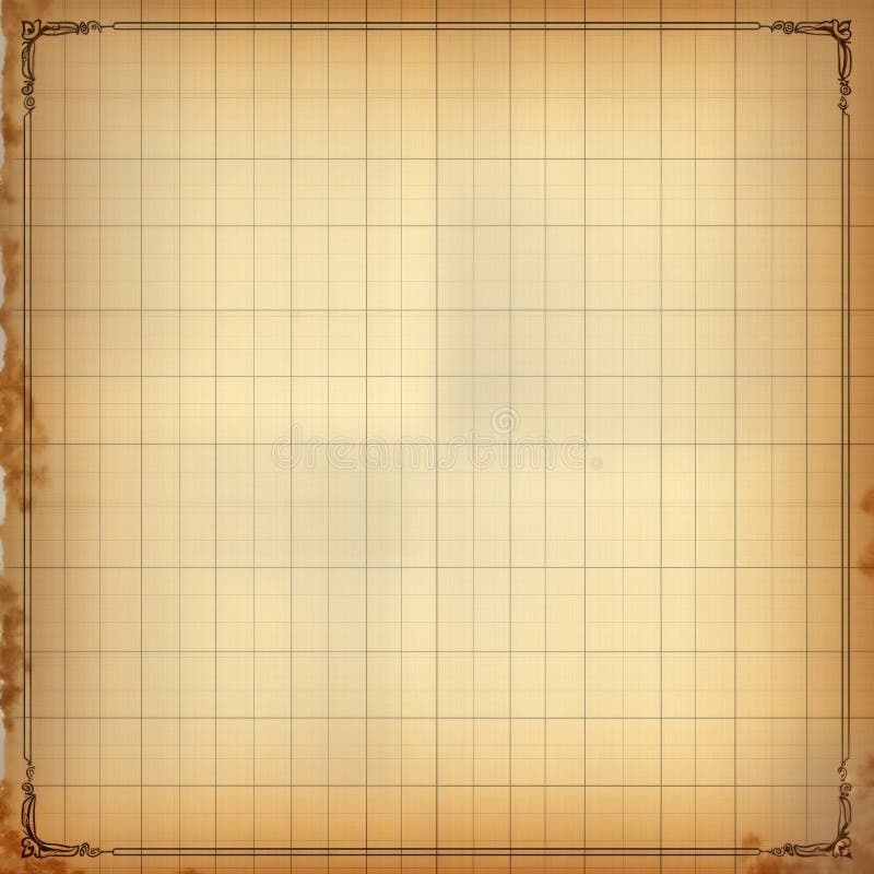 Vintage Paper Texture with Grid Lines. Old Paper Background with ...