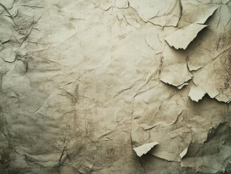 Vintage Paper Texture with Ripped Edges - Grunge Background Stock ...