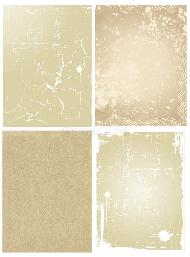 Vintage papers stock illustration. Illustration of blank - 25077149