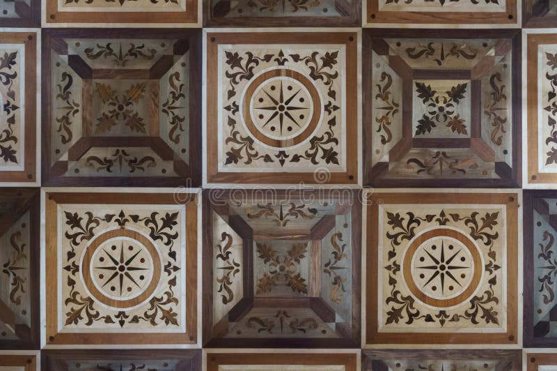 Antique Parquet Wood Floor , Old Wooden Board Floor, Stock Image ...