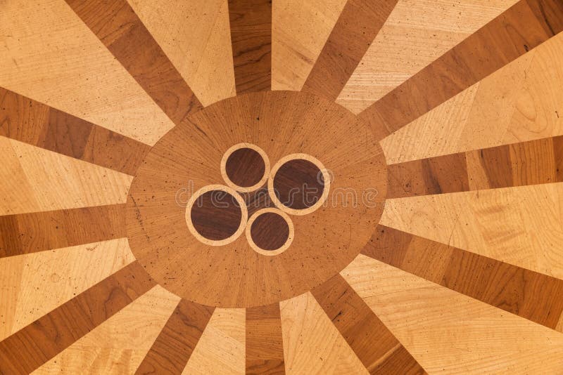 Vintage Parquet with Geometric Pattern. Background Photo Stock Photo ...