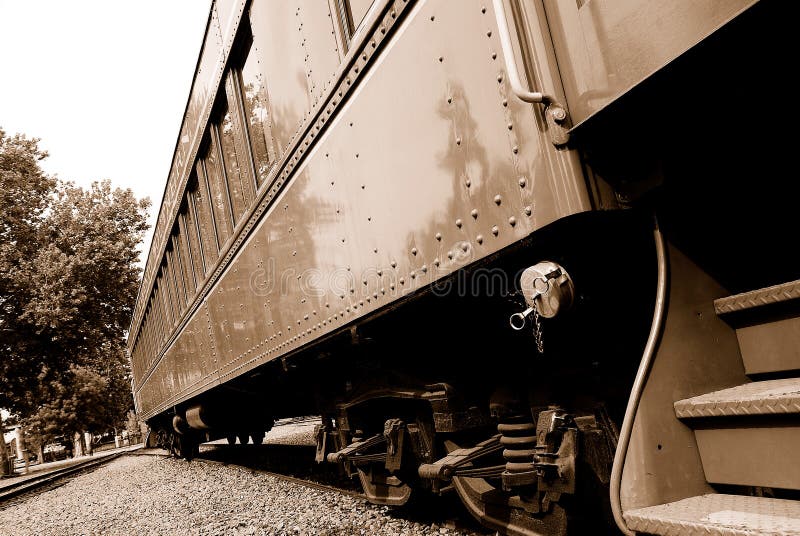 Vintage Passenger Rail Car Picture. Image: 5184242