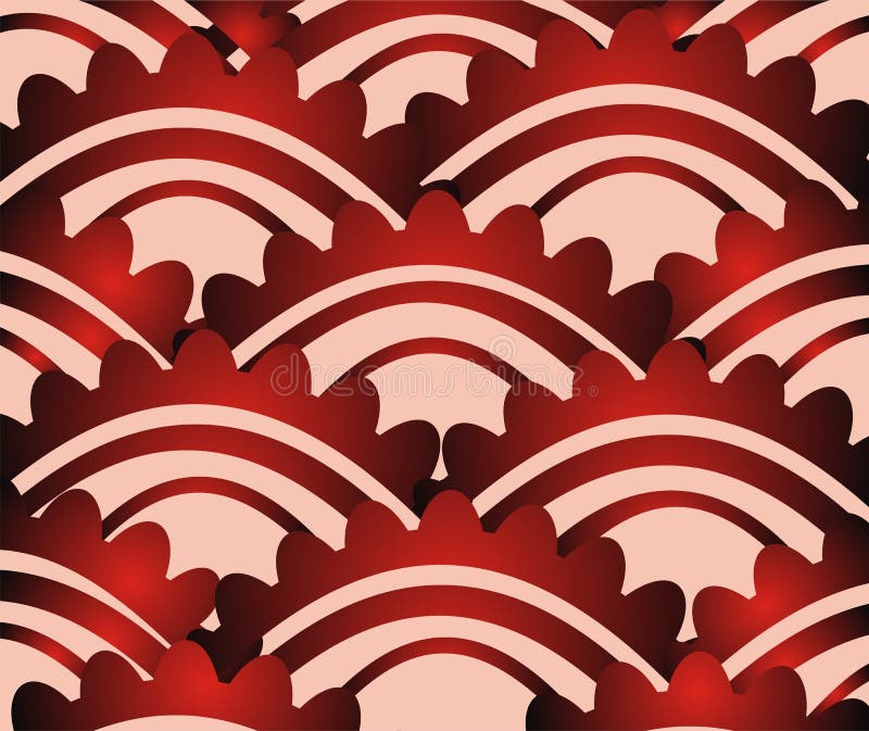 Vector Pixel Lattice Seamless Pattern Stock Vector - Illustration of ...