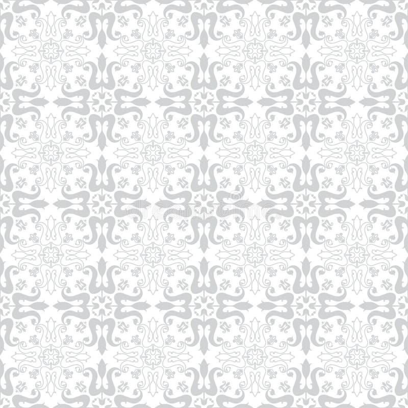 Vintage Pattern in Grey Color. Stock Vector - Illustration of paper ...