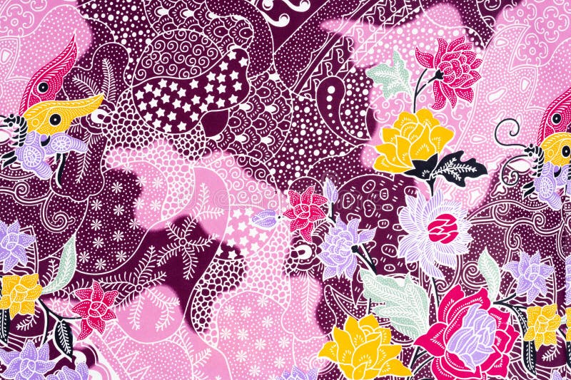 The Vintage Pattern in Indian Batik Style Stock Illustration ...