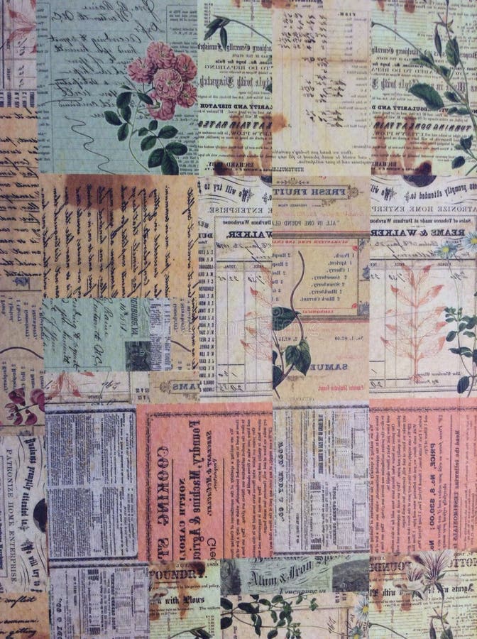 Vintage Pattern Paper text editorial stock photo. Image of pattern ...