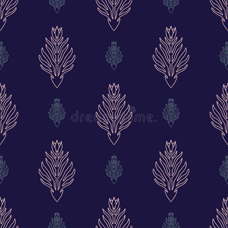 Vintage Pattern. Textile and Wallpaper Design Stock Vector ...