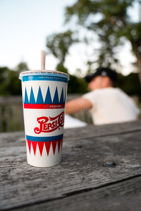 Pepsi Cola Cup editorial stock image. Image of antique - 122387669