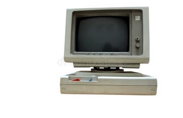 Vintage personal computer stock photo. Image of power - 6981180