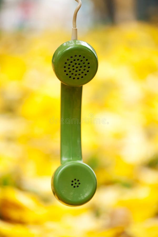 Vintage phone receiver stock photo. Image of closeup - 35643868