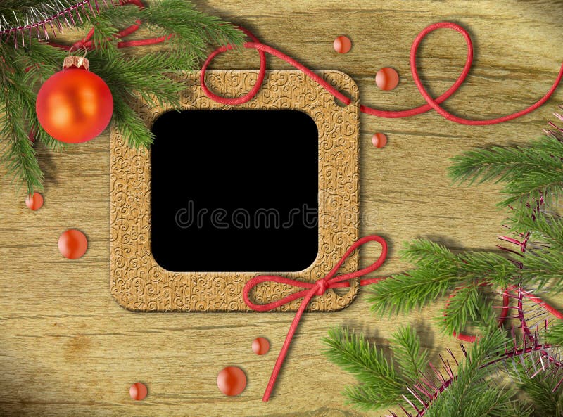 Christmas Page Border Traditional Scroll Pattern Stock Photos - Free ...