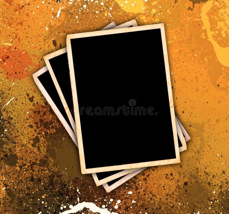 Photo grunge frame stock vector. Illustration of abstract - 6576615