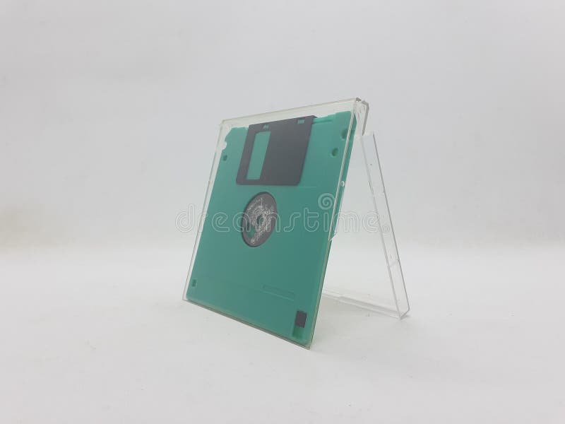 Vintage Photo Realistic Small Electronic Magnetic Floppy Disk for Old ...