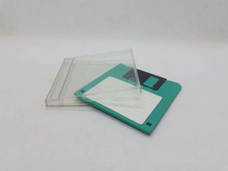 Vintage Photo Realistic Small Electronic Magnetic Floppy Disk for Old ...
