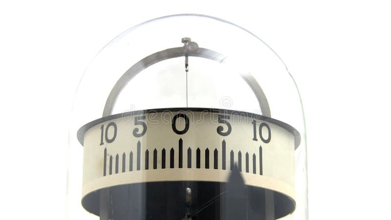 Vintage Physics Lab Galvanometer; 4 Stock Video - Video of college ...